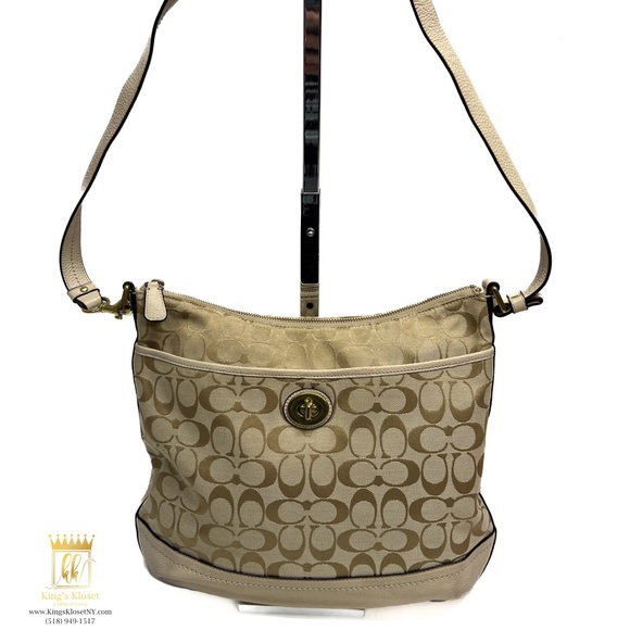 Coach | Bags | Coach Signature Turnlock Crossbody Bag | Poshmark